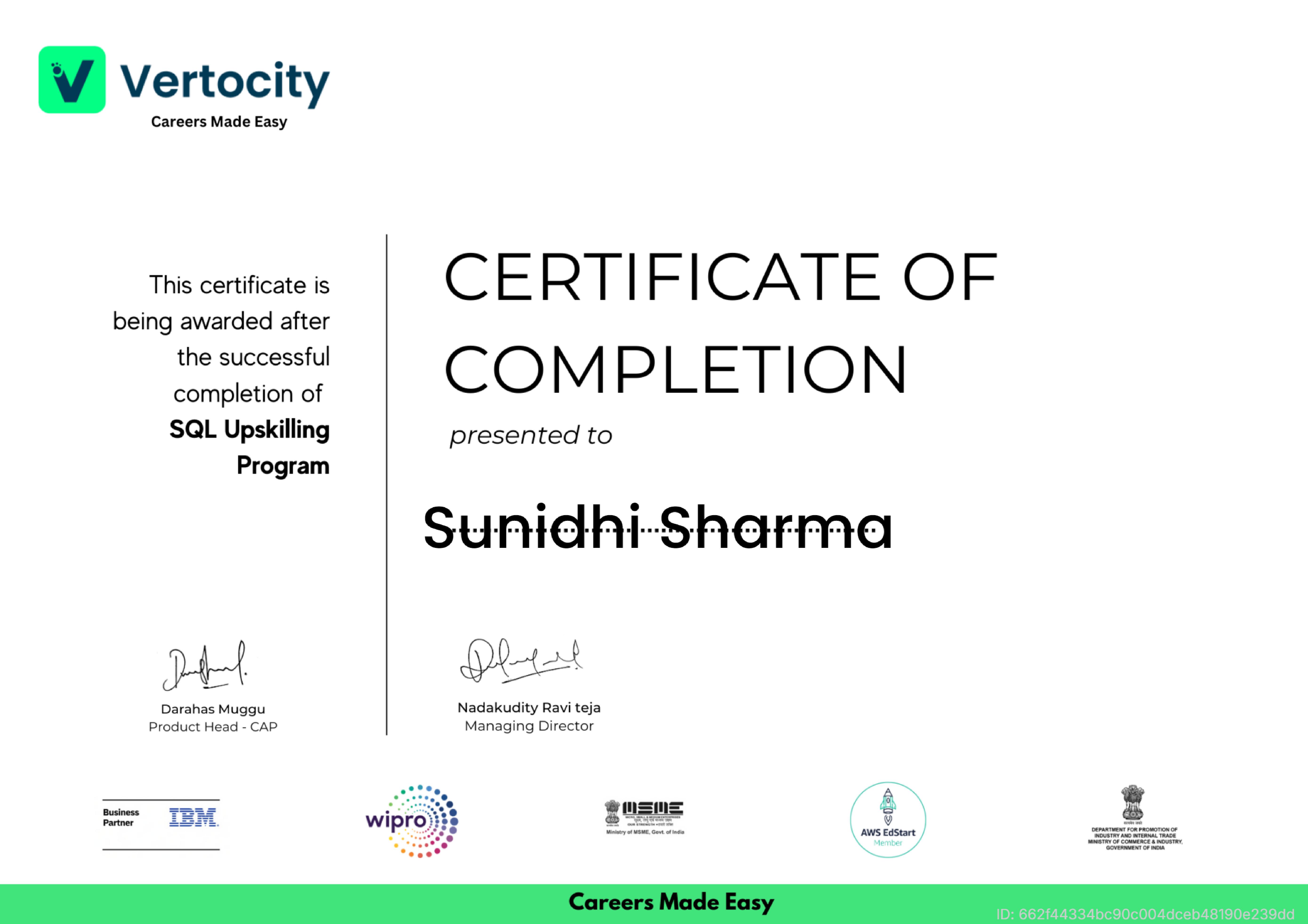 Portfolio - Sunidhi Sharma